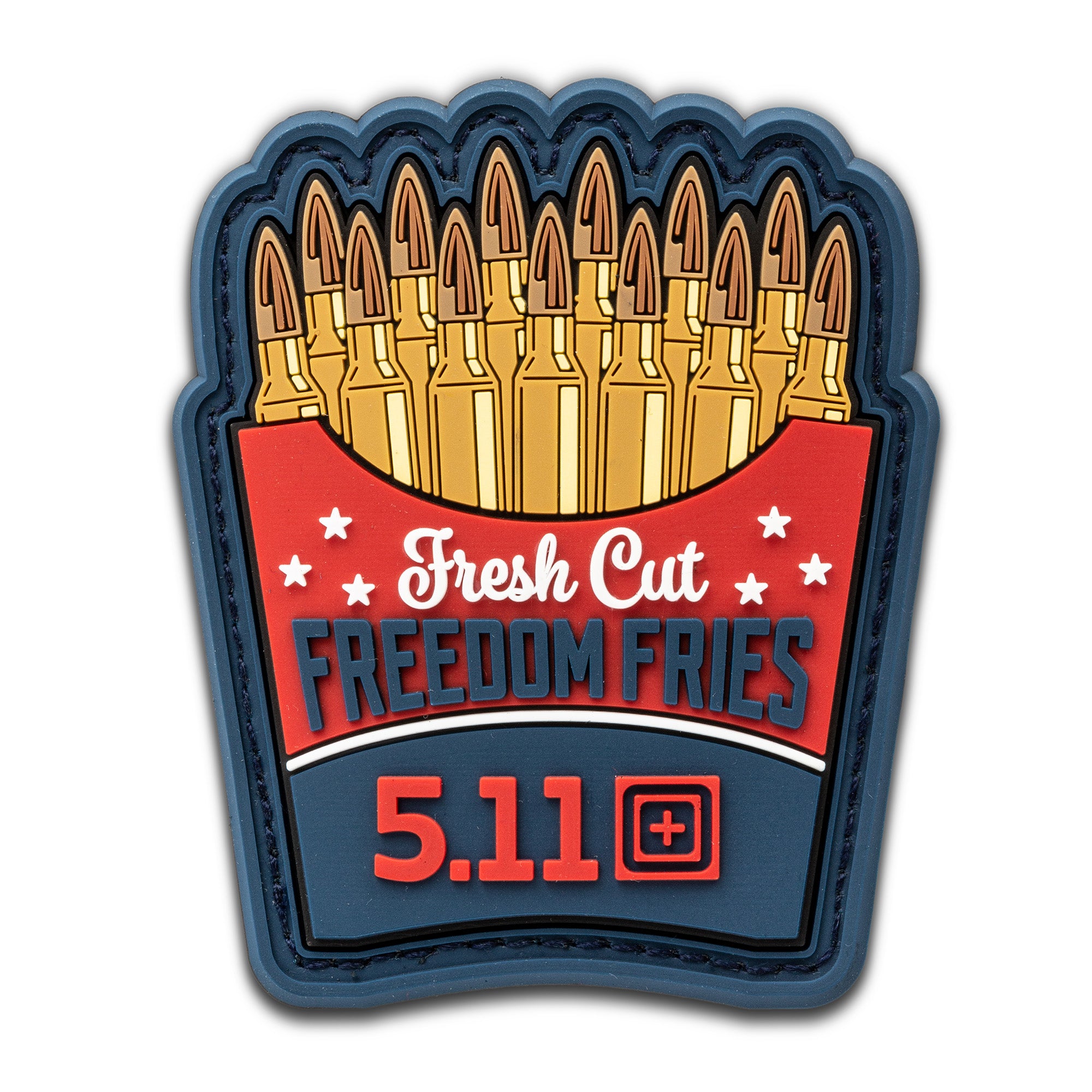PATCH VELCRO 5.11 PVC - FREEDOM FRIES