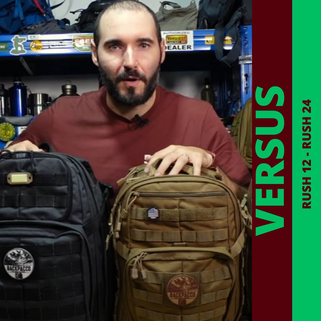 RUSH 12 Vs RUSH 24 - I campioni di 5.11 Tactical a confronto