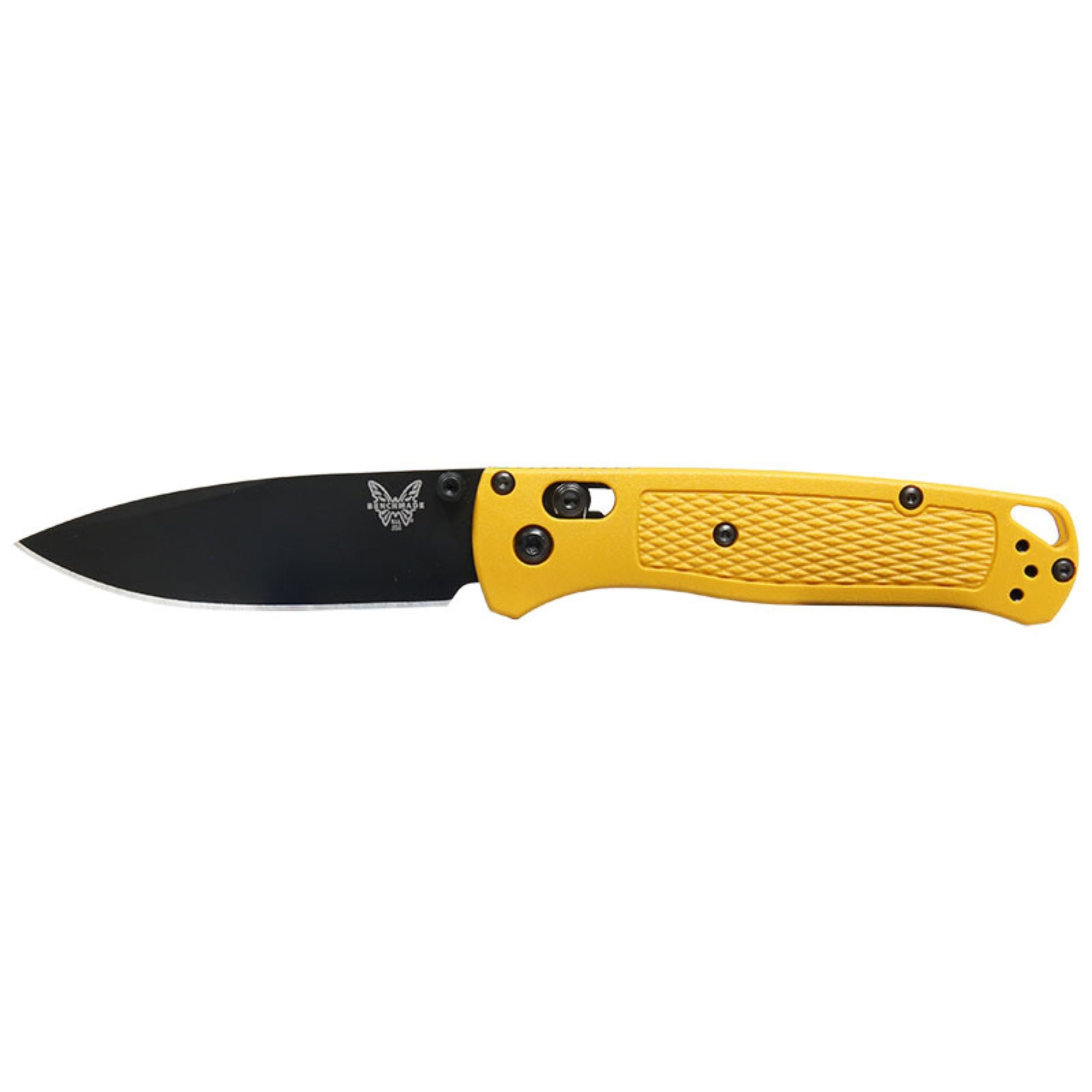 BENCHMADE | BUGOUT x WORK SHARP AMBER YELLOW LIMITED - Coltello chiudi