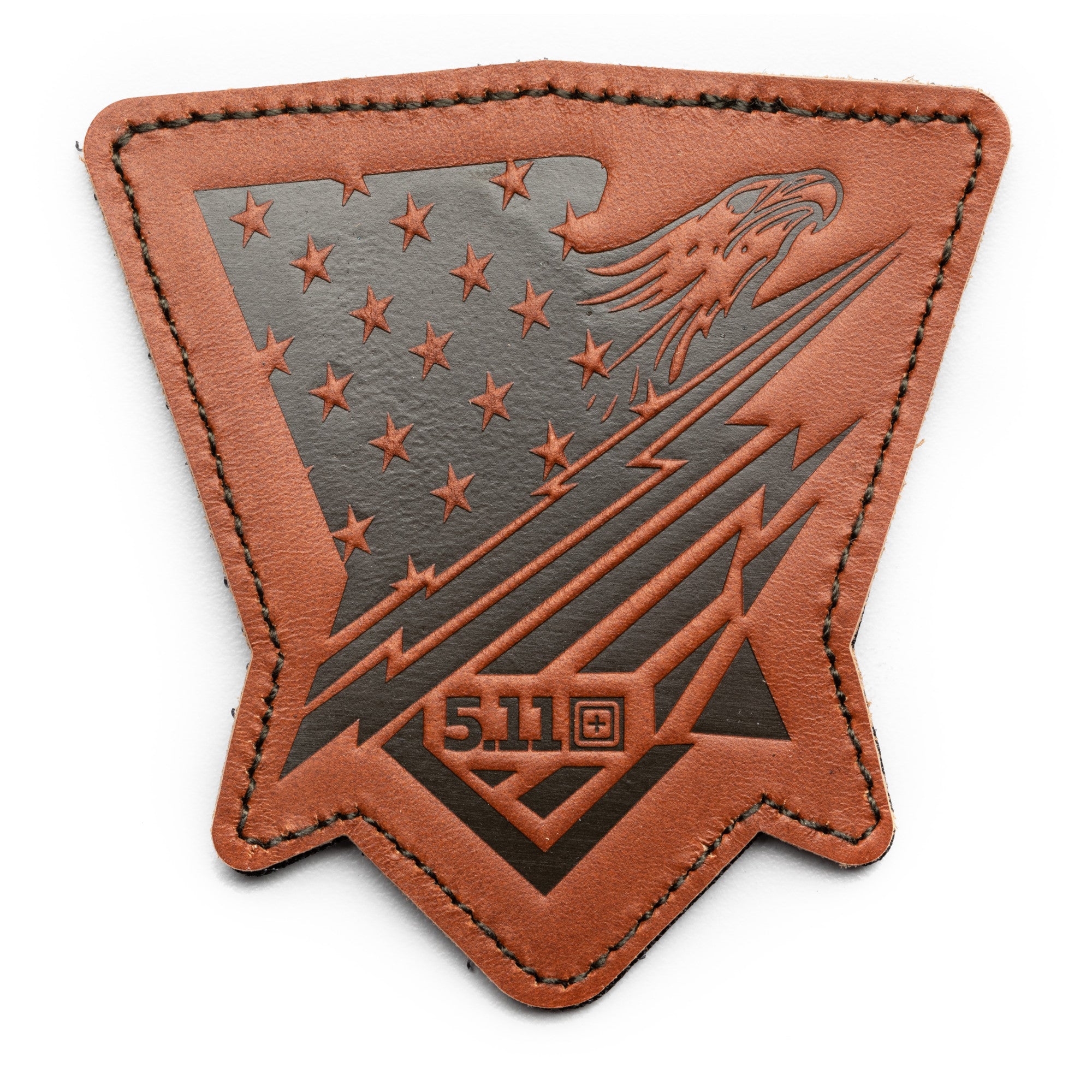 PATCH VELCRO 5.11 IN CUOIO - ELETRIC EAGLE