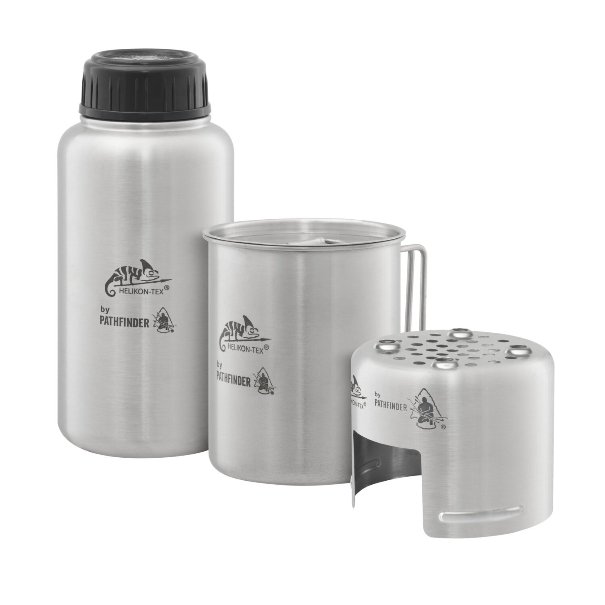 HELIKON-TEX | PATHFINDER STAINLESS STEEL BOTTLE COOK SET - Set gavette
